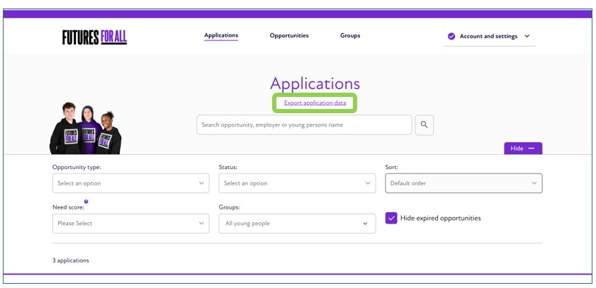 How to upload your data from Futures For All – The Careers & Enterprise ...